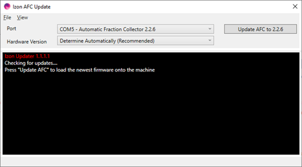 What is the latest version of AFC software?